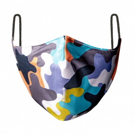 Funky Camo Straw Face Masks|Century Mask